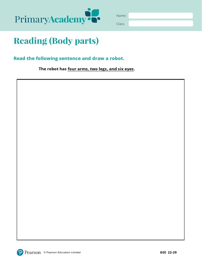 PPP GSE22 29 Body Parts r3 | PDF