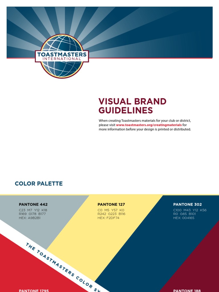 Visual Brand Guidelines | PDF | Typography | Typefaces