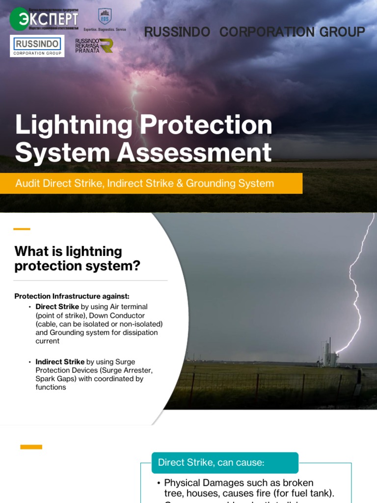 Lightning Protection System Assessment | PDF | Force | Electrical ...