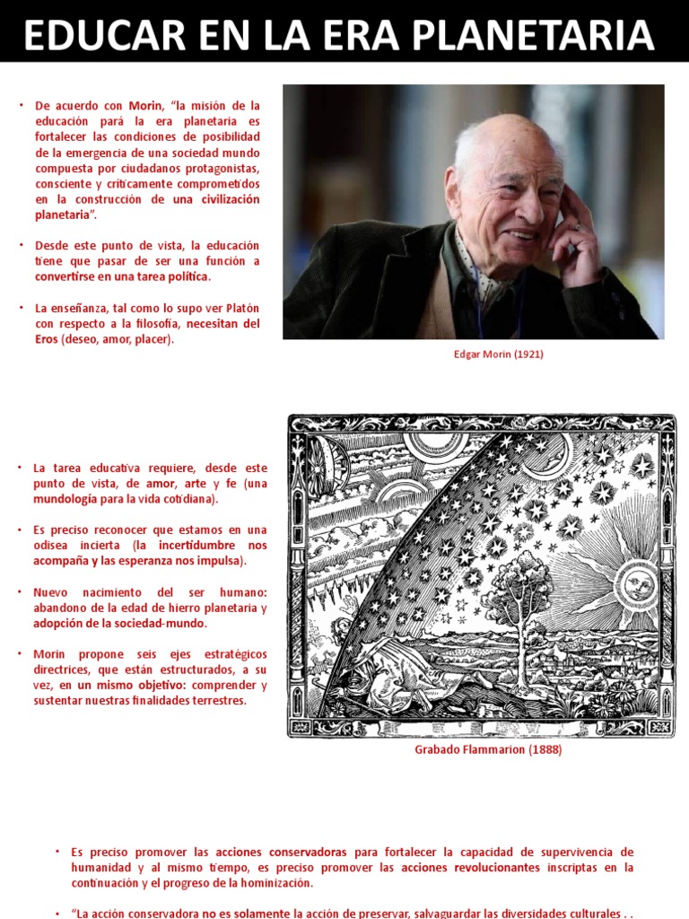 Educación en la Era Planetaria | PDF | Amor | Science