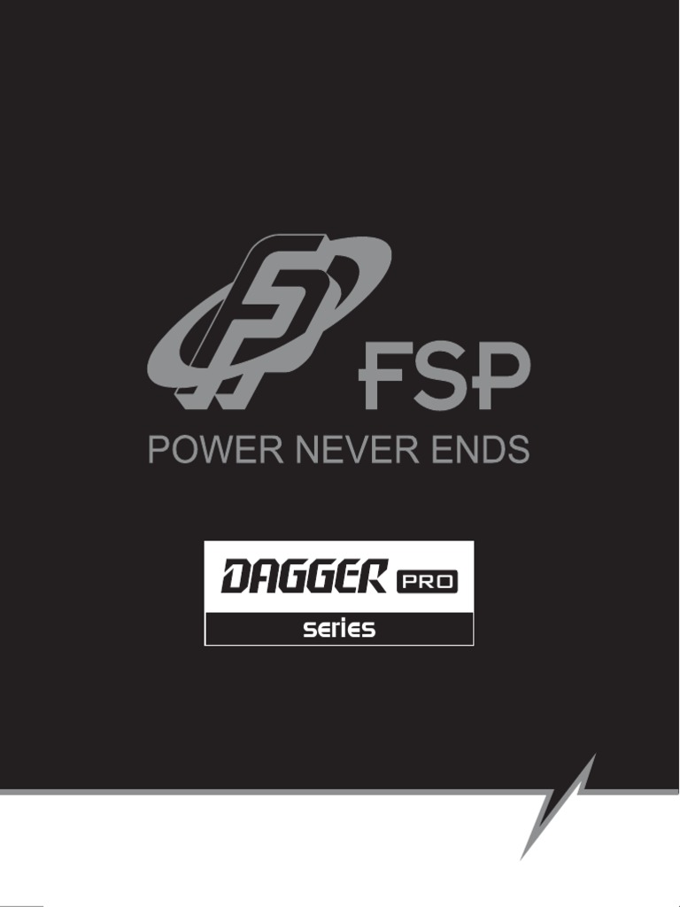 Comprehensive Product Manual for the DAGGER PRO Series 550W and 650W ...