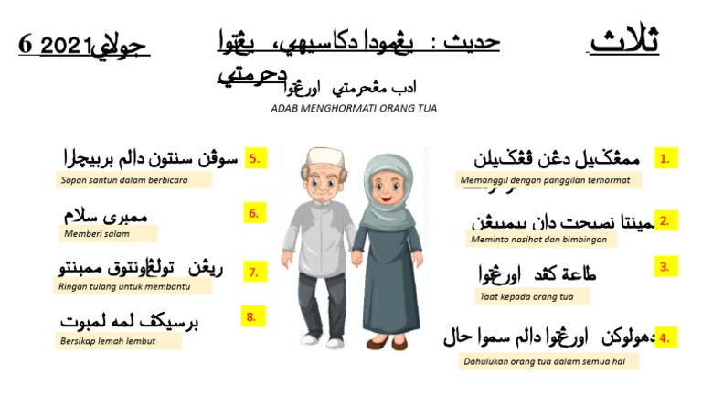 Adab Menghormati Orang Tua | PDF