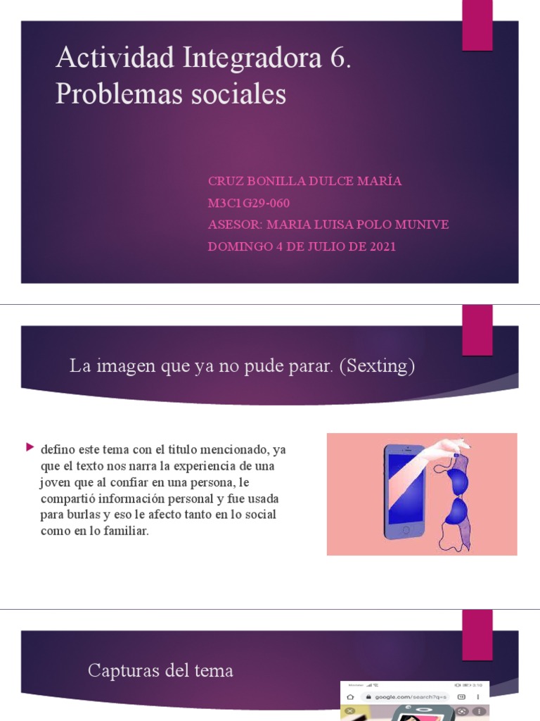 Actividad Integradora 6 Modulo 3 | PDF