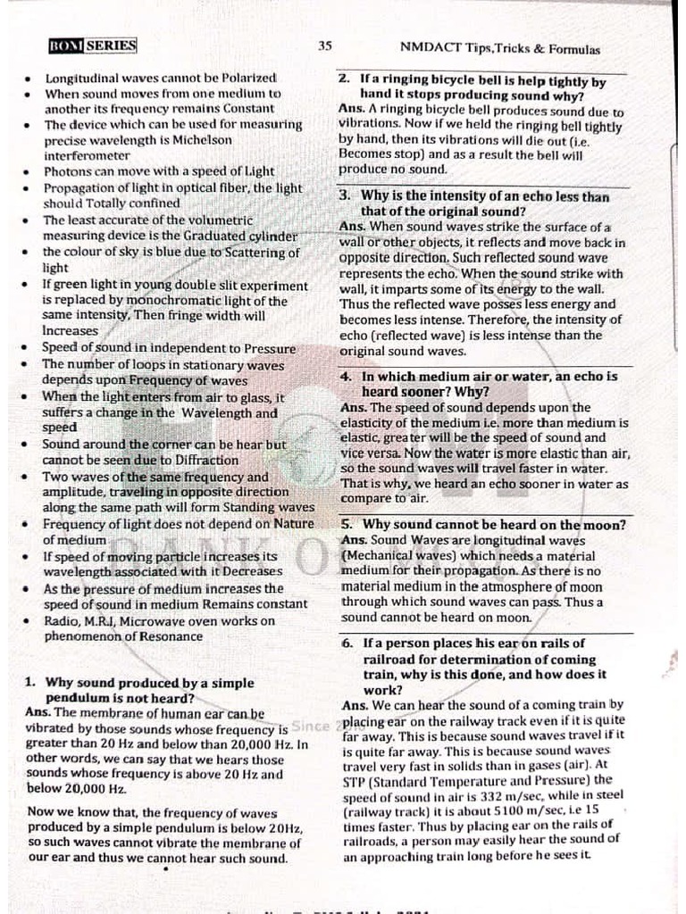 First Thirty Pages of Bom Series | PDF