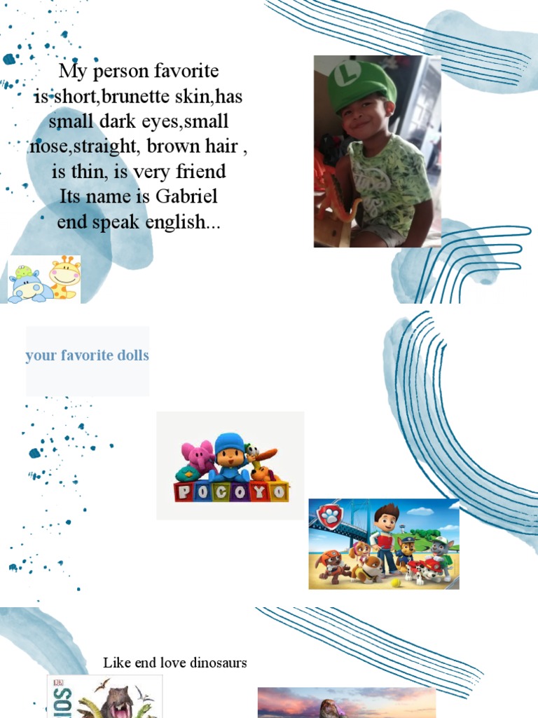 My Person Favorite | PDF | Language Arts & Discipline