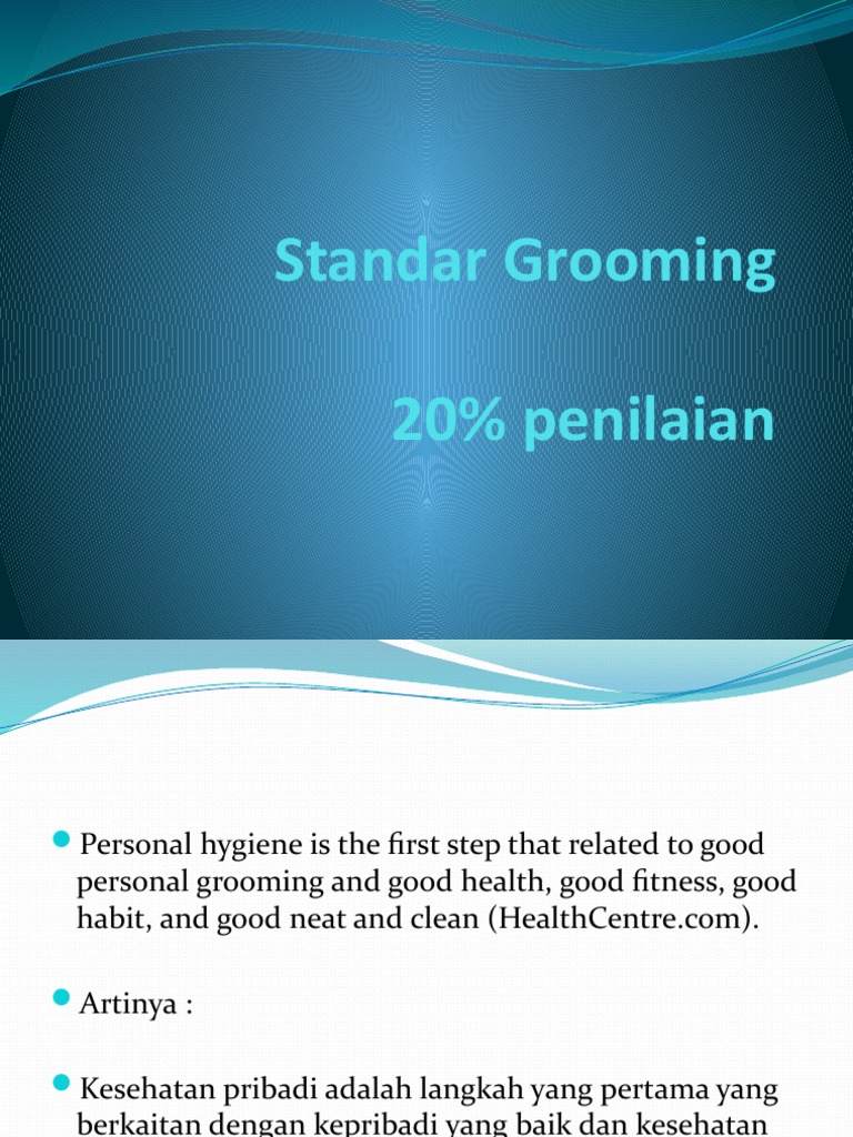 1 Standar Grooming Hotel | PDF