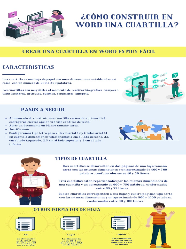 Como Construir en Word Una Cuartilla POLI | PDF