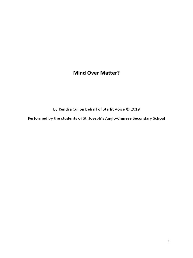 St. Joseph's Script | PDF | Psychiatric Hospital | Wellness