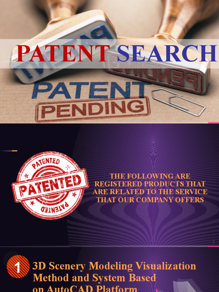 Patent Search | PDF | Topography | Information