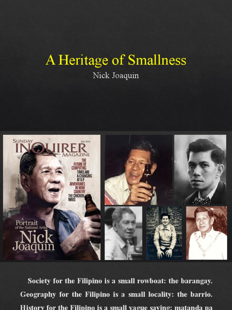 A Heritage of Smallness | PDF