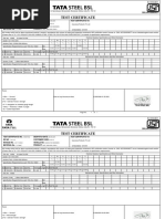 304 - Jindal MTC Slit Coil | PDF | Stainless Steel | Rolling (Metalworking)