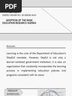 DepEd Quality Education Commitment | PDF