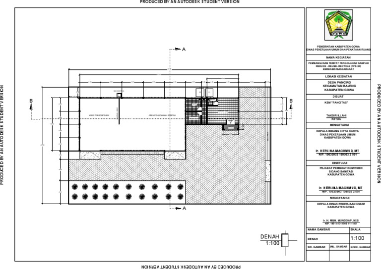Denah TPS 3R Pancitos | PDF