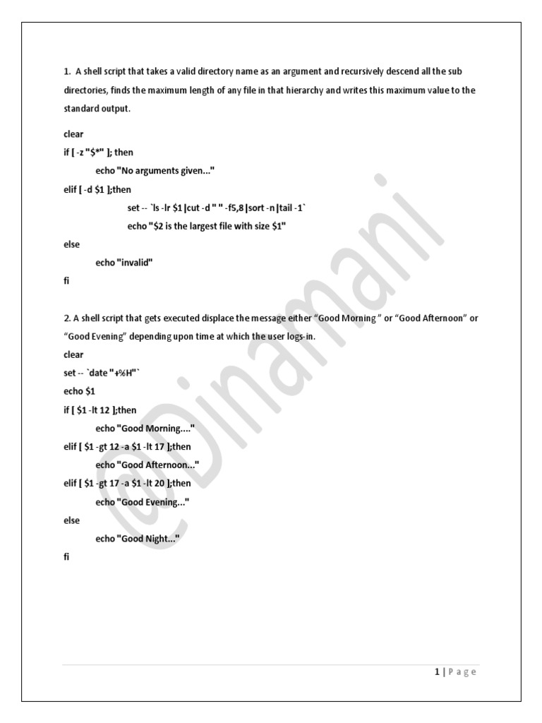Unix Lab Manual MCA1 | PDF | Filename | Computer File Unix Lab Manual MCA1 | PDF | Filename | Computer File