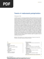 Prise en charge des NVPO postopératoires | PDF | Anesthésie | Risque