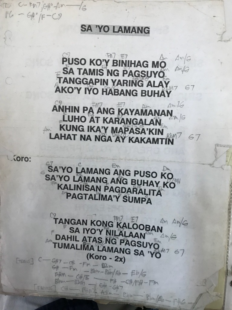 Sa'yo Lamang | PDF