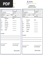 Covid19 Post Monitoring Sheet | PDF