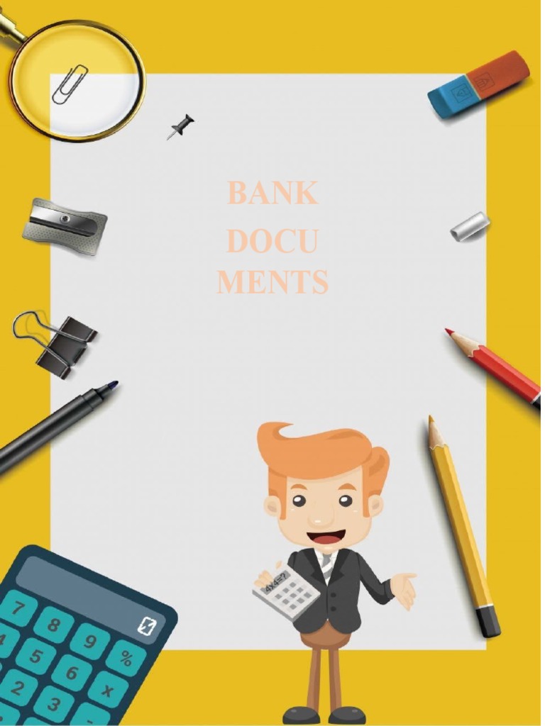 Essential Banking Documents Explained | PDF | Cheque | Deposit Account