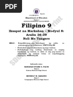 Q1 Filipino 9 - Module 2 | PDF