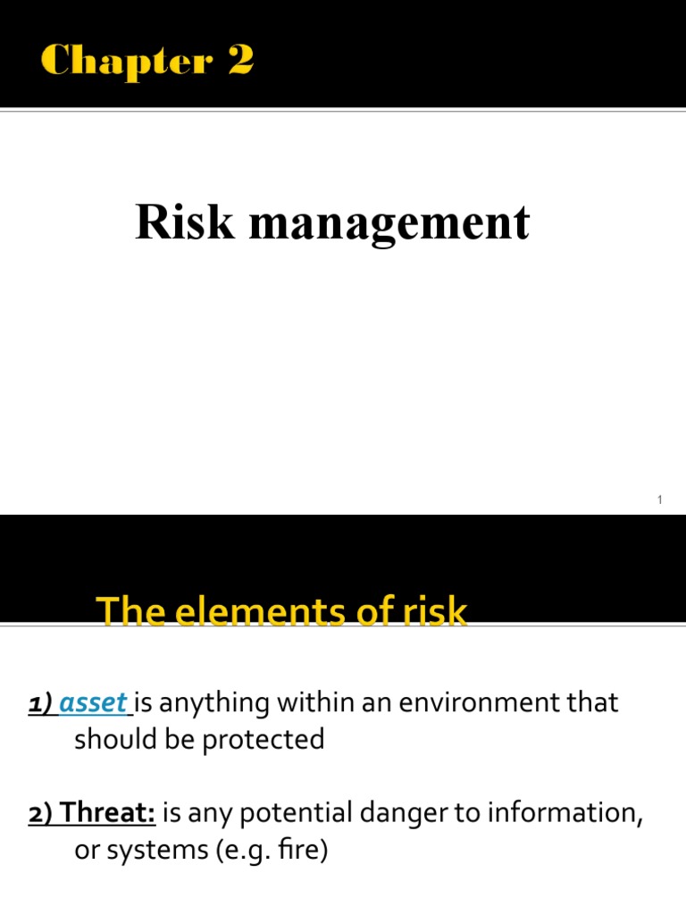 Risk Management | PDF | Vulnerability (Computing) | Risk