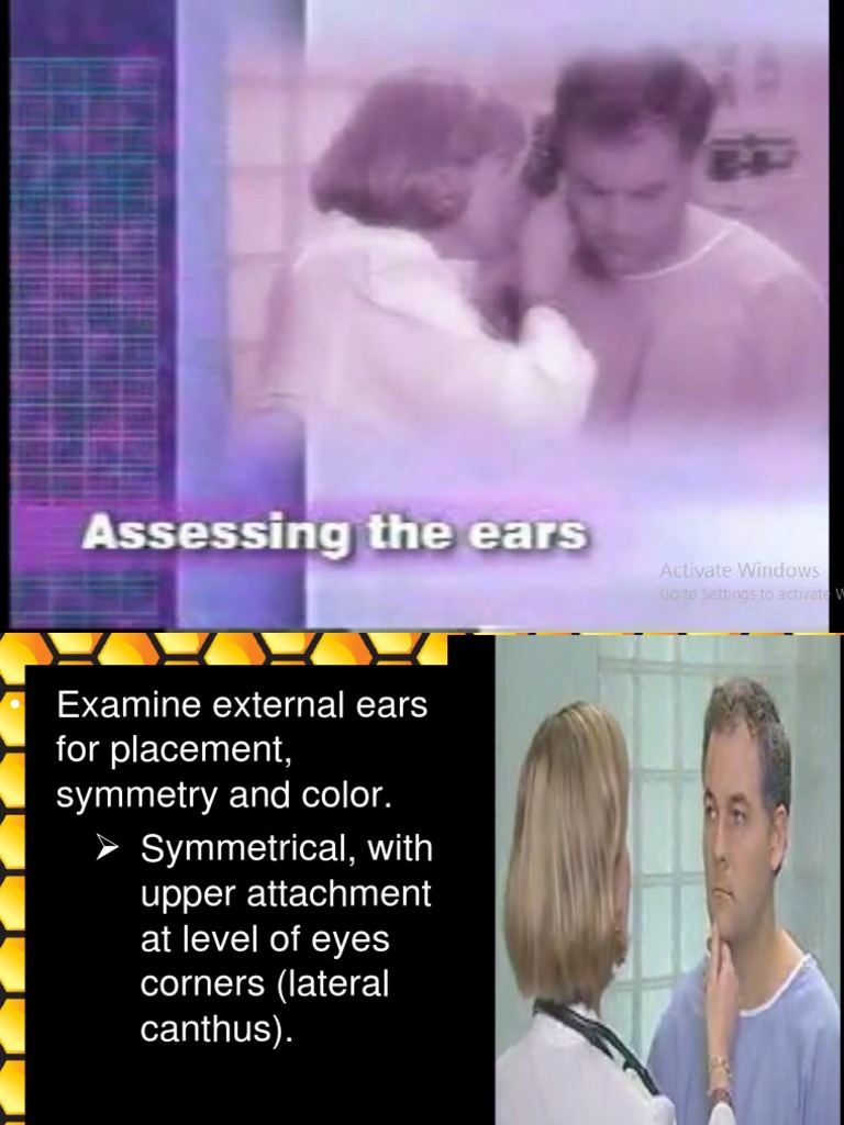 Physical Examination (Ears, NandM) | PDF | Human Nose | Ear