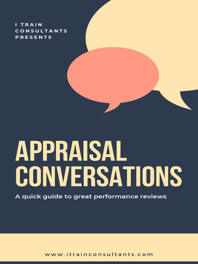 A Quick Guide To Appraisal Conversations | PDF | Performance Appraisal ...