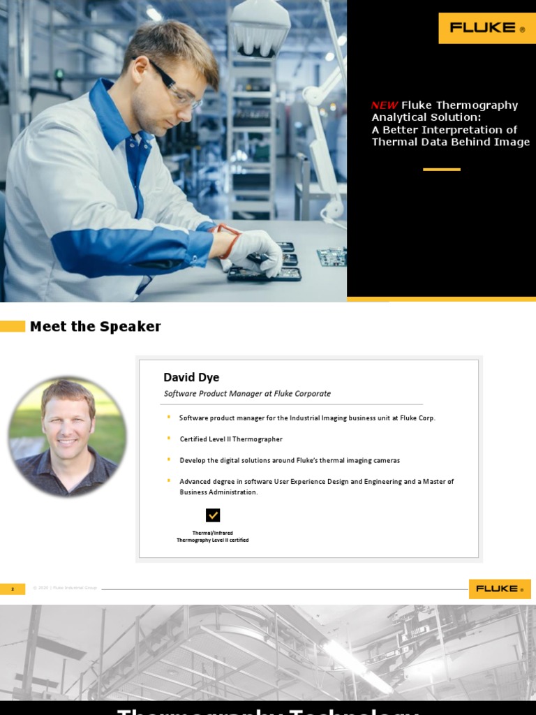 Fluke SmartView R&D Webinar Presentation Deck | PDF