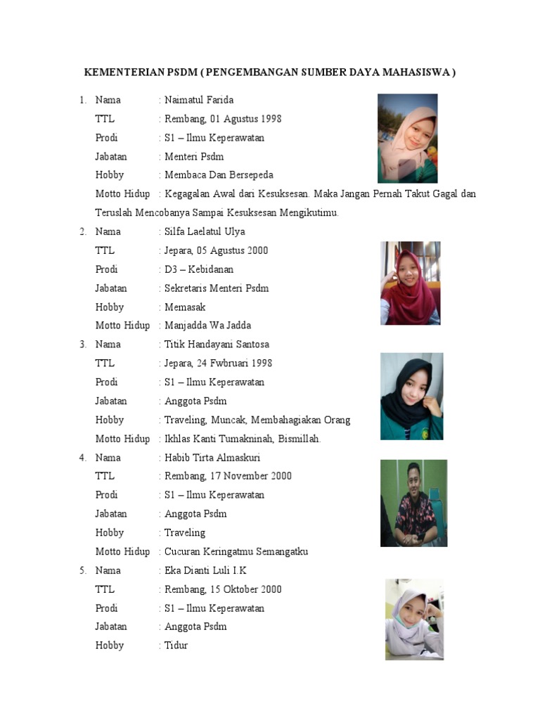 Kementerian PSDM | PDF