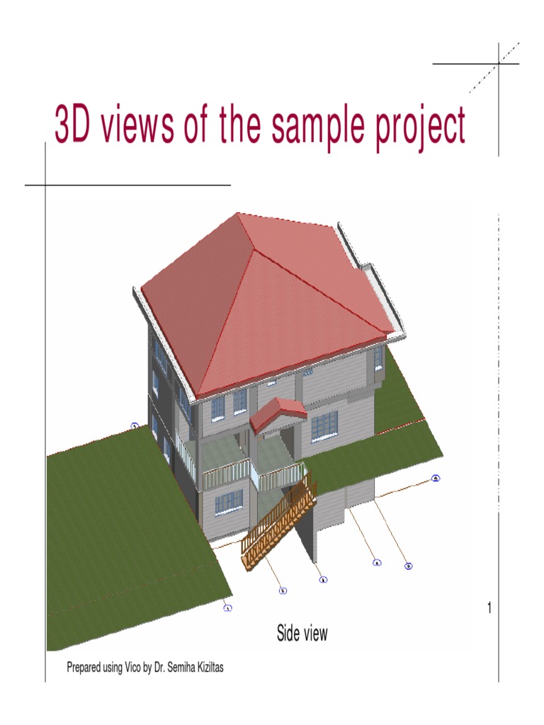 Estimating 3D Drawings | PDF | Building Technology | Architectural Design