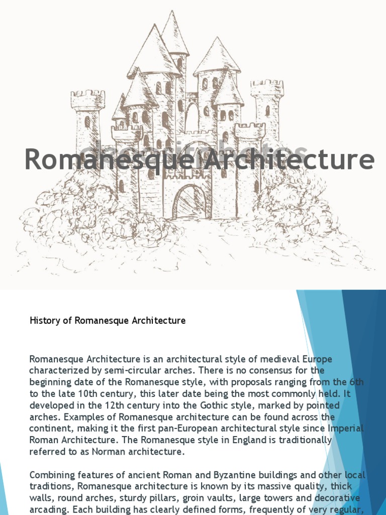 Romanesque Architecture | PDF | Travel | Art