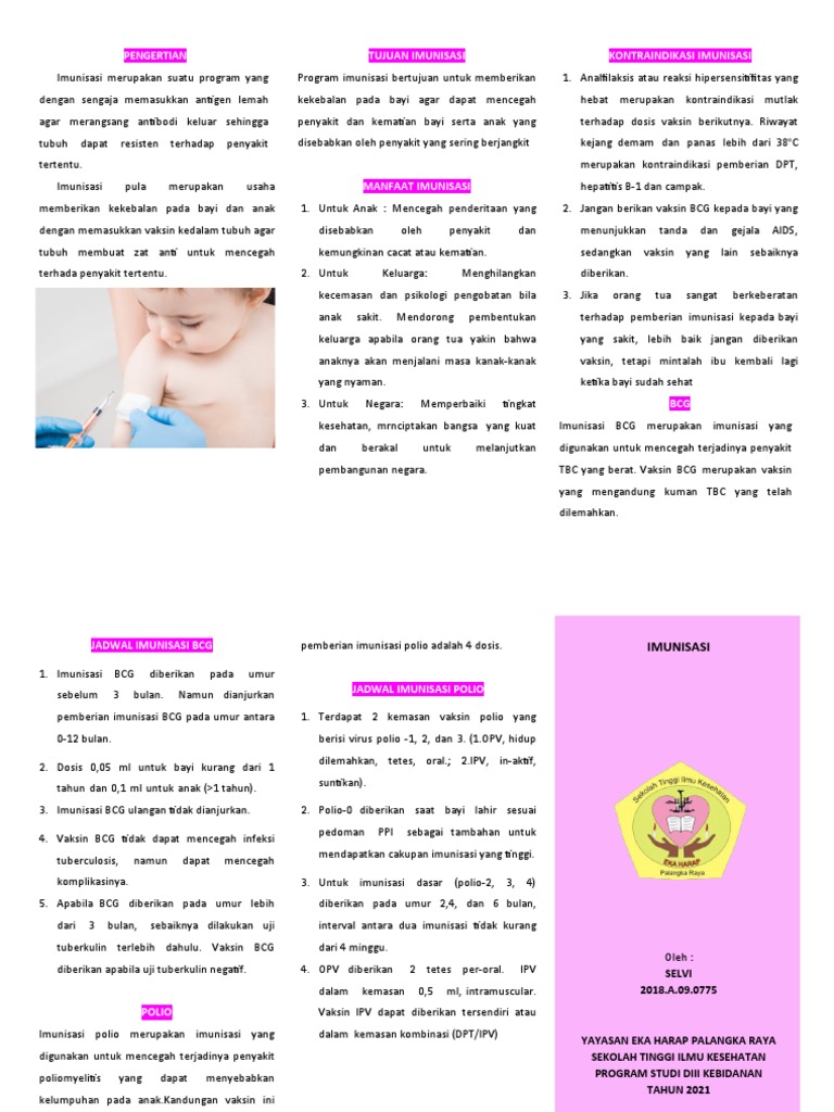 Selvi - Leaflet BCG | PDF