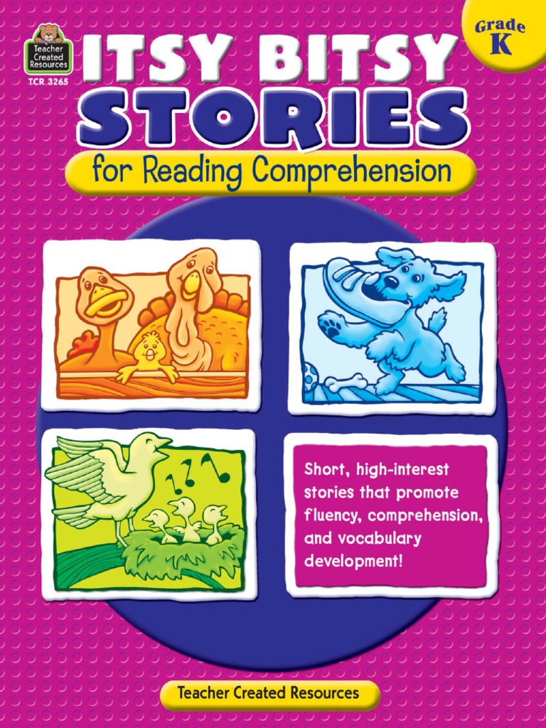 Class2 - Itsy Bitsy Stories For Reading Comprehension Grade K Standard ...