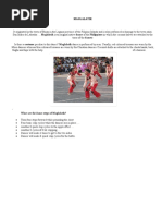 History of Alitaptap Folk Dance | PDF