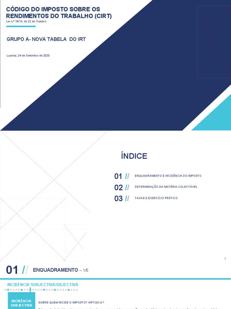 Código do Imposto sobre os Rendimentos do Trabalho | PDF | Impostos ...