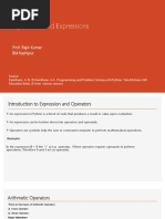 Operators in Python | PDF