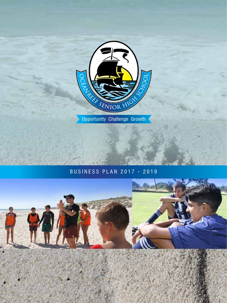 High School Business Plan Template | PDF | Teachers | Mentorship