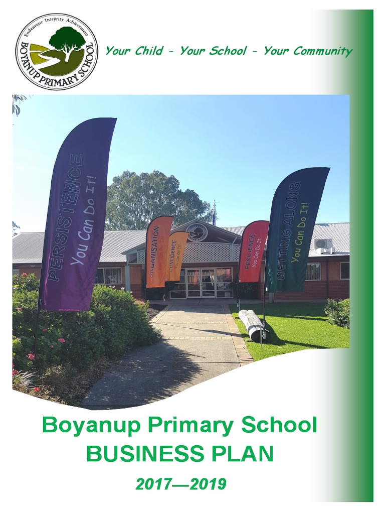 Sample Primary School Business Plan Template | PDF | Differentiated ...