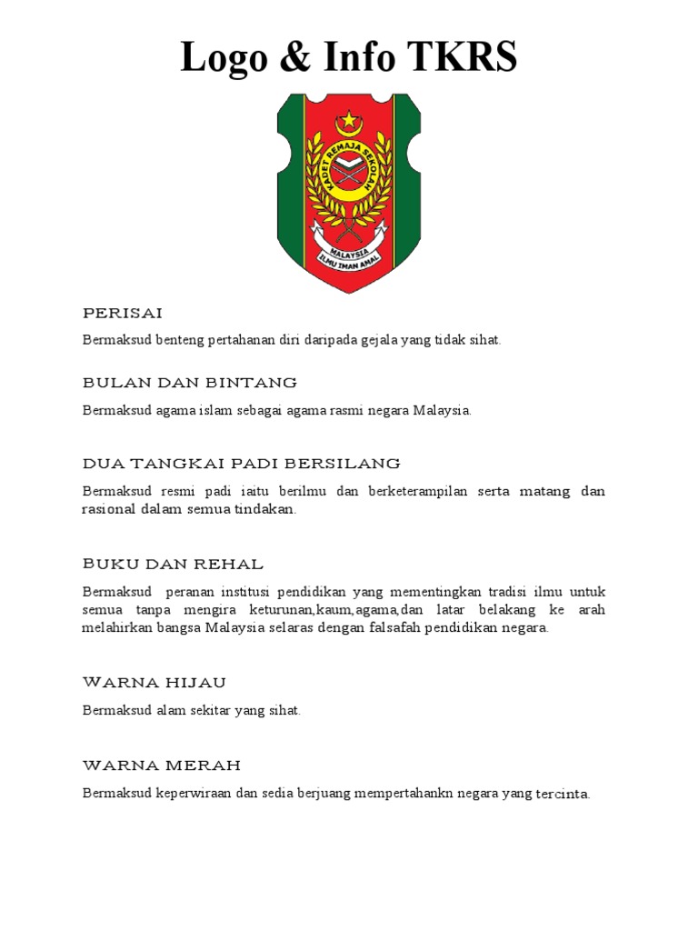 Logo Dan Info Tkrs | PDF