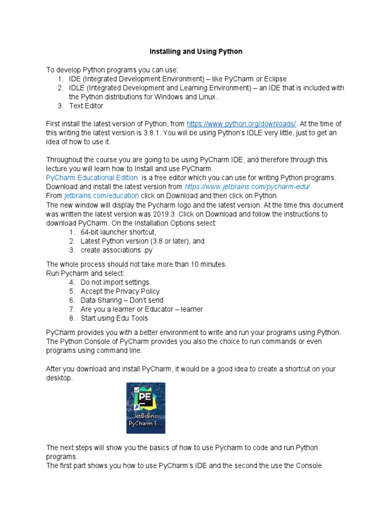 Installing And Using Python Pdf Command Line Interface Integrated