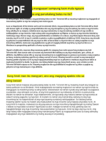 Climate Change Simpleng Pananaliksik Tagalog | PDF