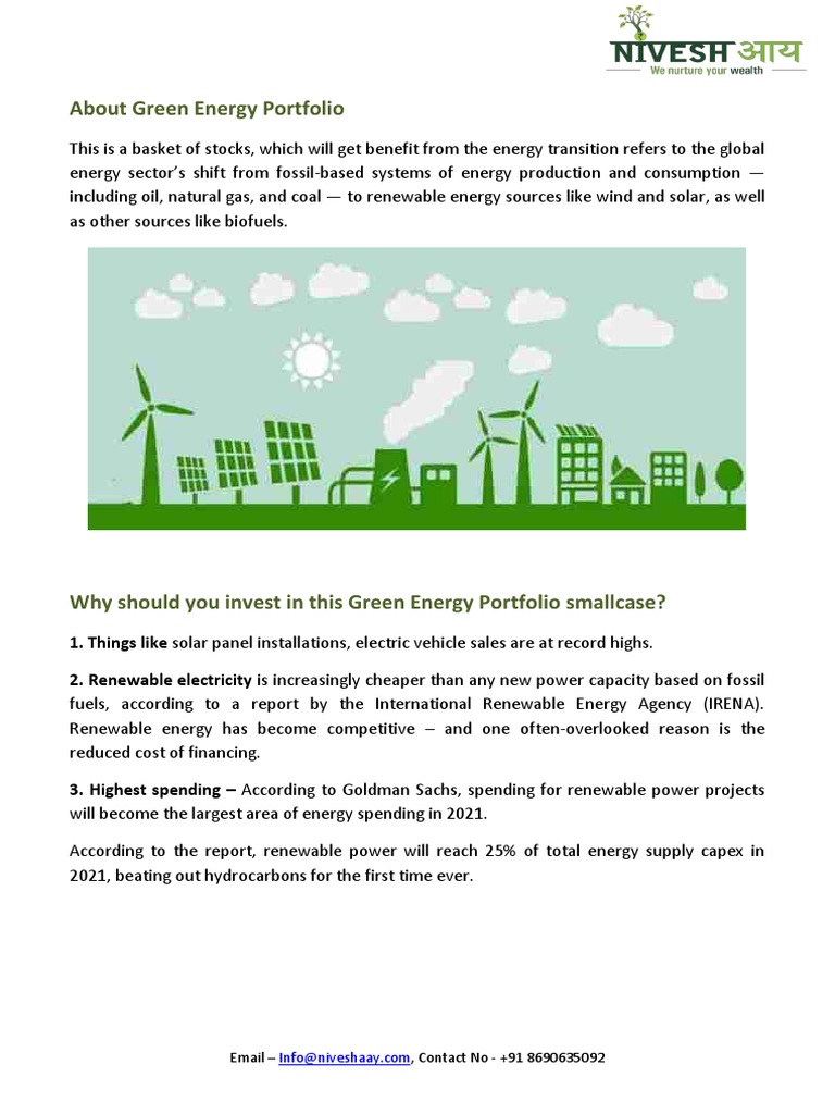 About Green Energy Portfolio: Email - , Contact No - +91 8690635092 ...