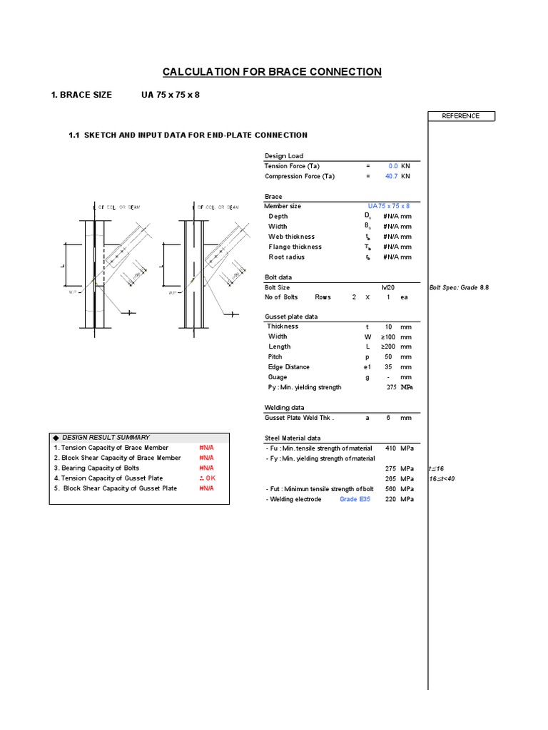 6952-4.T&Angle-Brace Connection (Knee Brace) (M Project) - 0618 | PDF ...