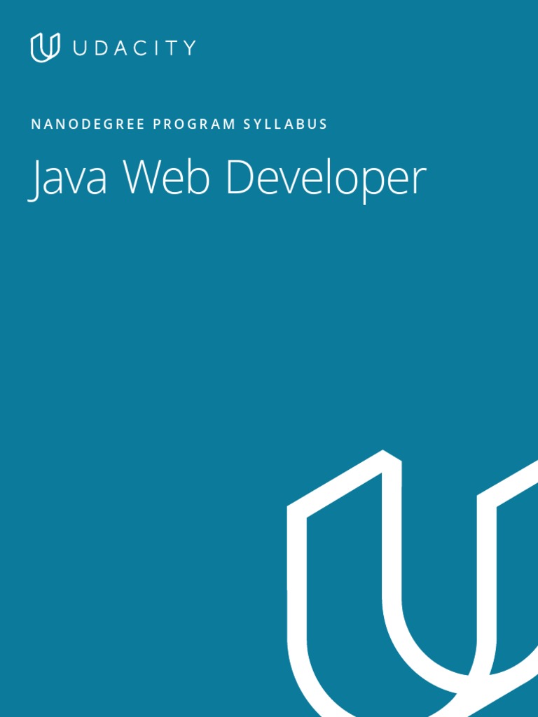 Java Web Developer: Nanodegree Program Syllabus | PDF | Representational State Transfer | Databases
