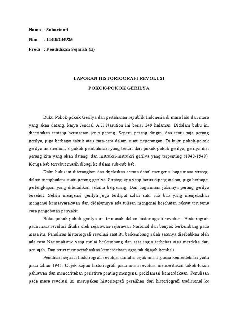 Pokok Pokok Gerilya Pdf