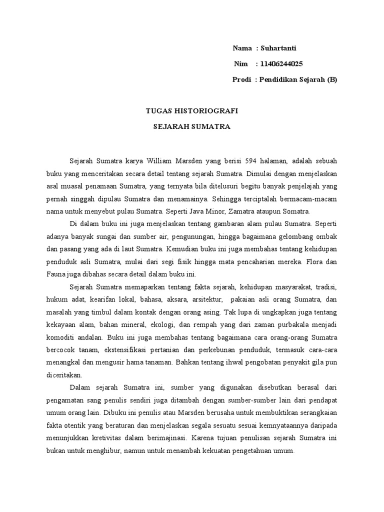 Sejarah Sumatra | PDF