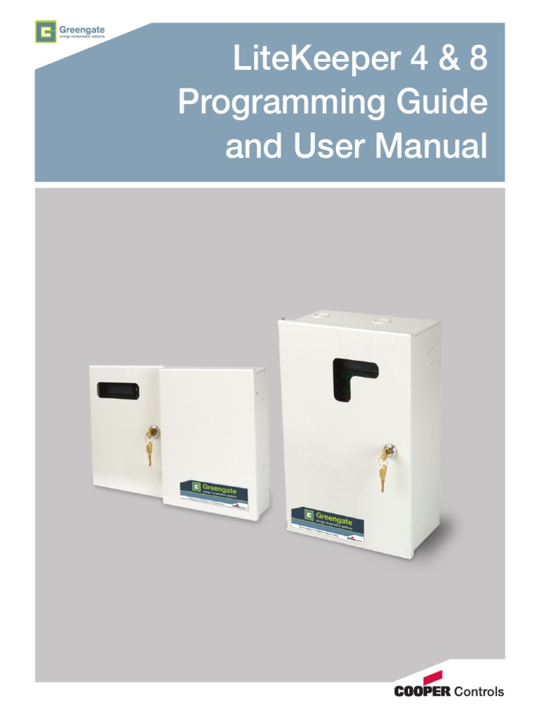 Manual de Programacion LK8-LRC | PDF | Switch | Relay