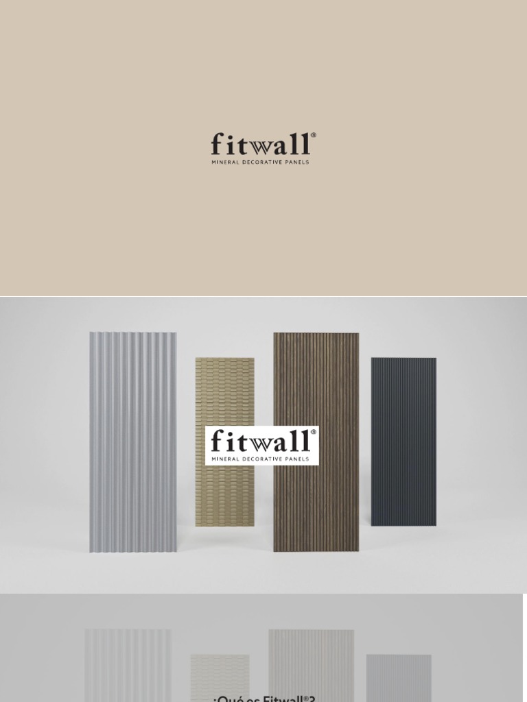Presentación Master Fitwall - Ok4 | PDF | Materiales | Artes (general)