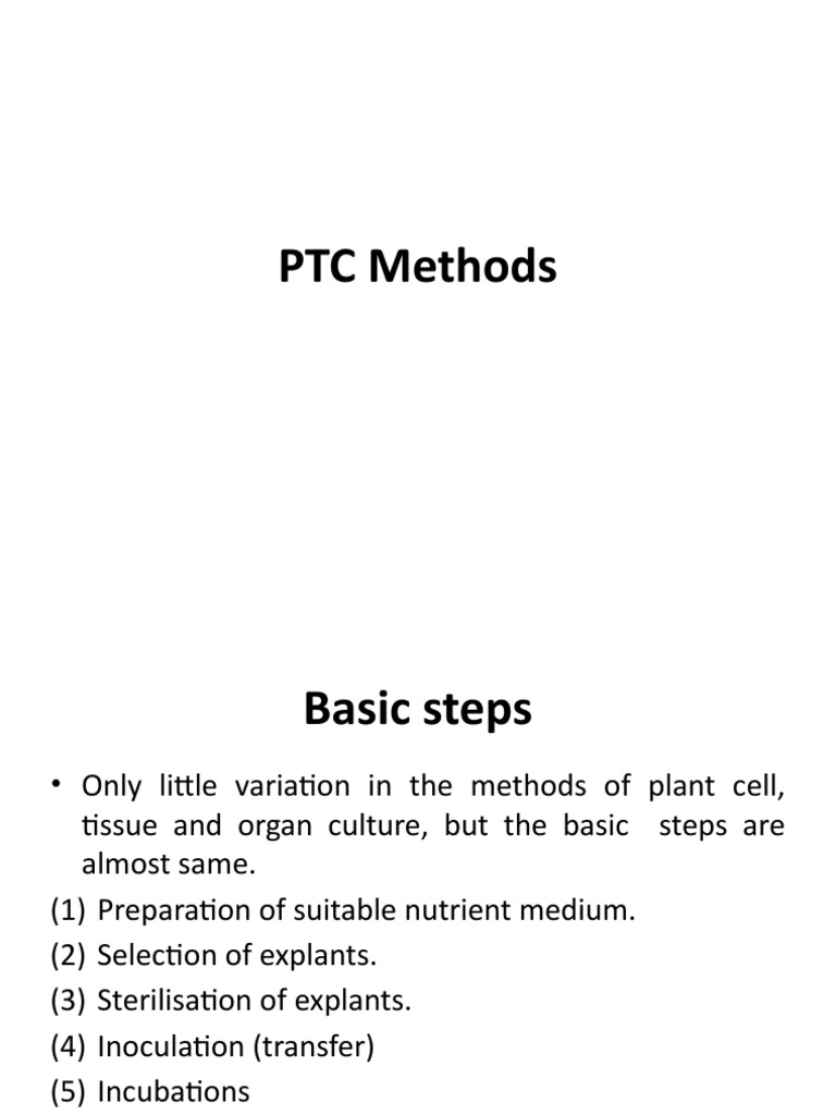 Plant Tissue Culture Protocol | Download Free PDF | Botany | Plants