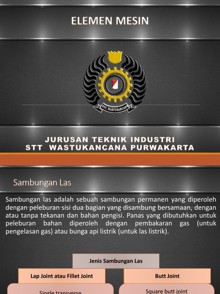 Sambungan Las: Jenis, Perhitungan Tegangan dan Ukuran Las | PDF
