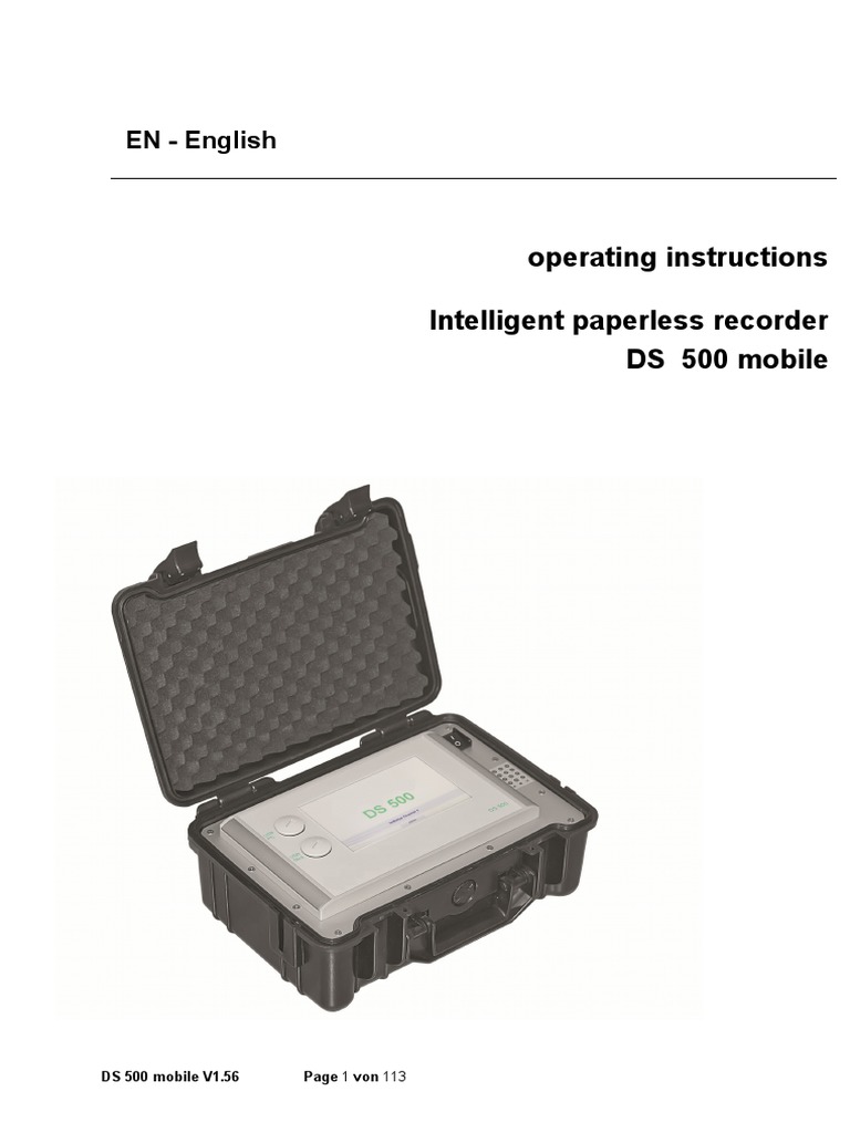 DS500M - EN V1.56 - IM - Neutral | PDF | Electrical Connector ...
